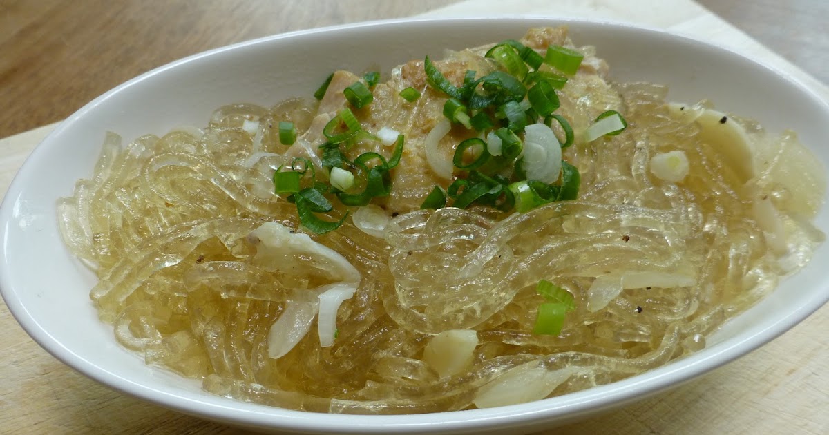 COOK WITH SUSAN: Chicken Long Rice