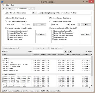 Infonautics File Date Corrector 1.14 - WarezxDownloads