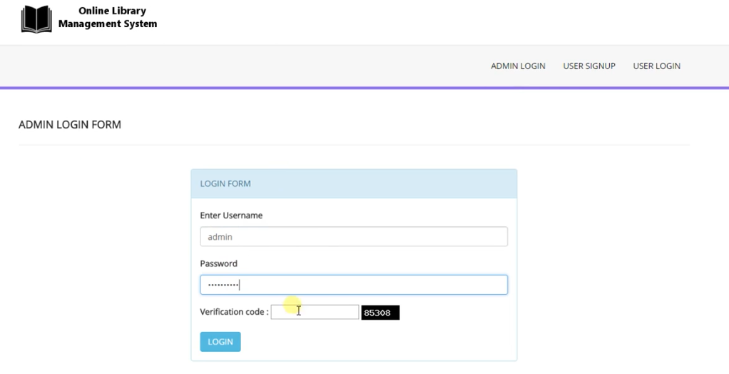 Online library Management System Complete Project With Database ...