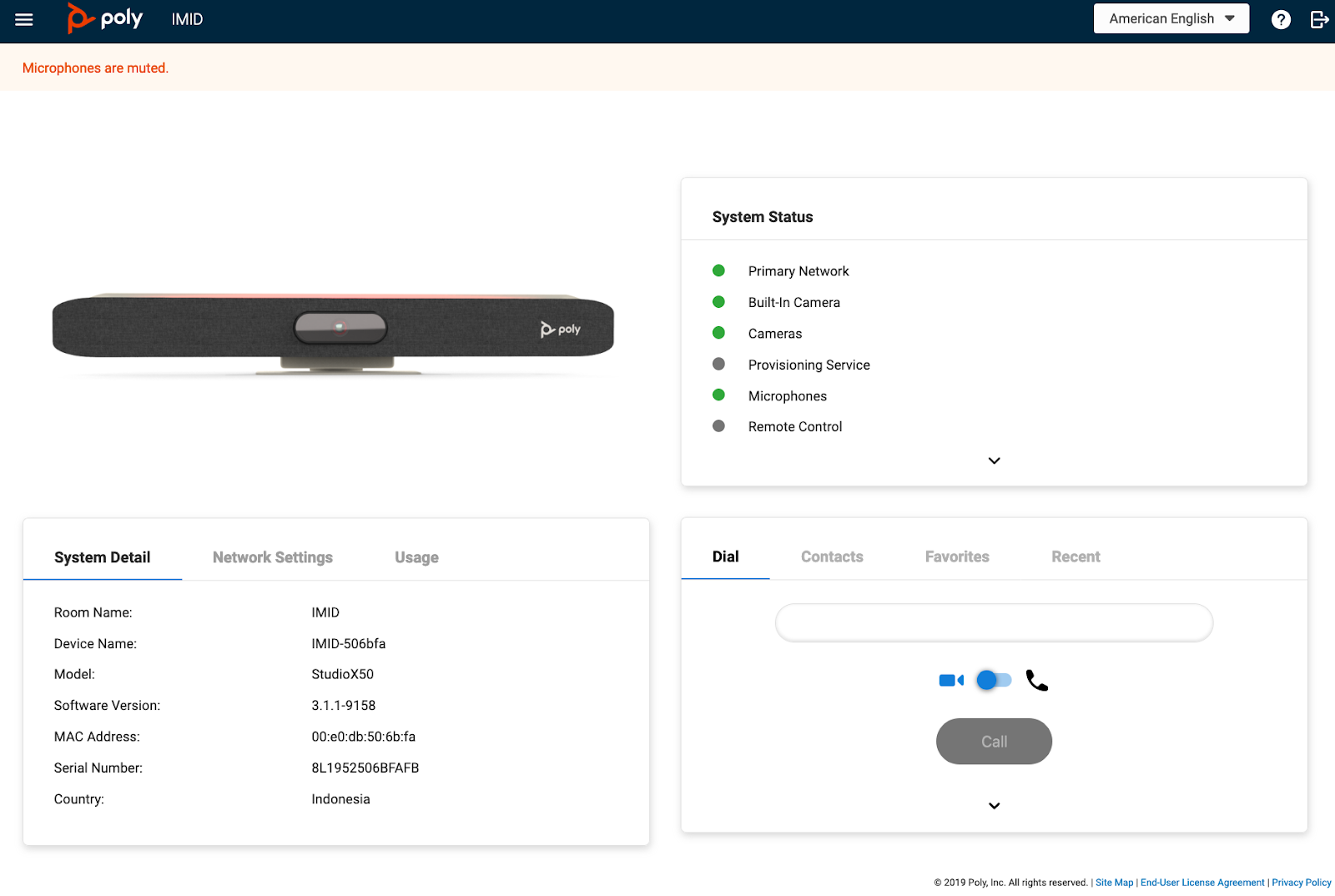 Poly Studio X50 - Video Endpoint