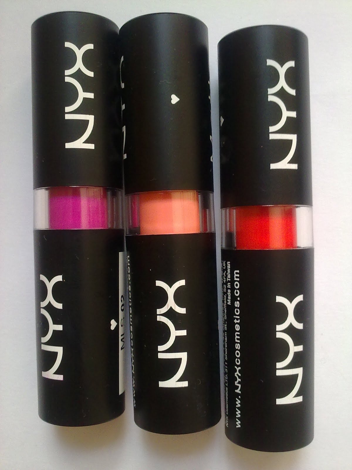 Color en las mejillas: Nuevos labiales de NYX mates!