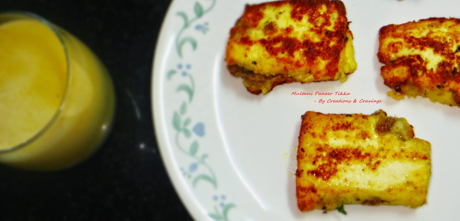Creations & Cravings: Multani Paneer Tikka