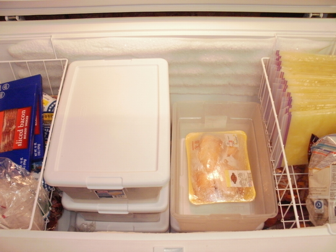 Real Life Living: Homemaking Tip: Organizing A Deep Freeze