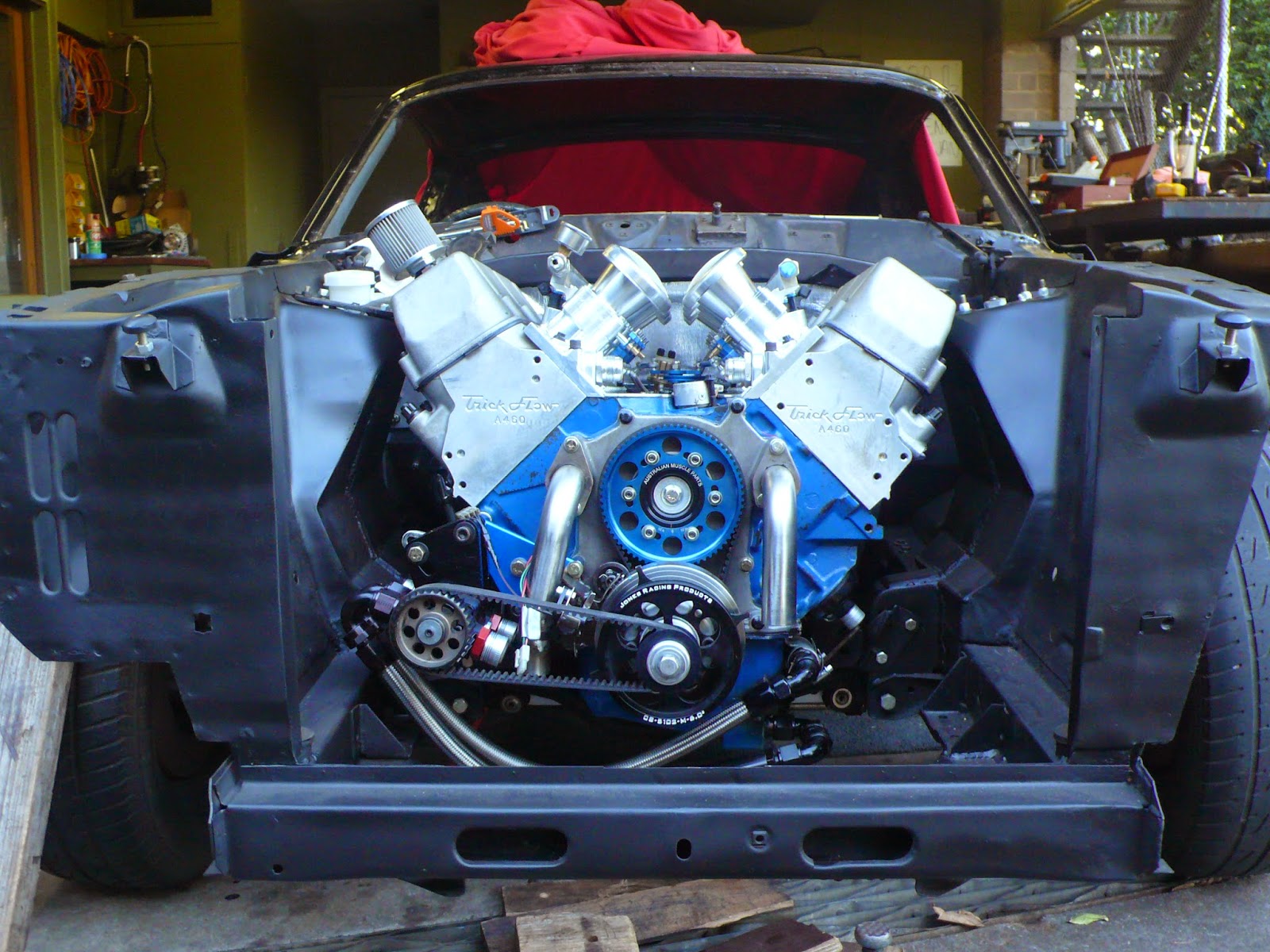 1966 Mustang Fastback Restomod: Engine Installation and Setup