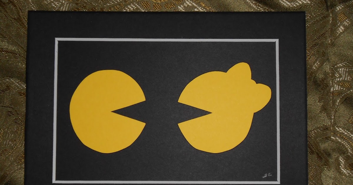 Jeff Ellison Art: Pac-Man silhouettes