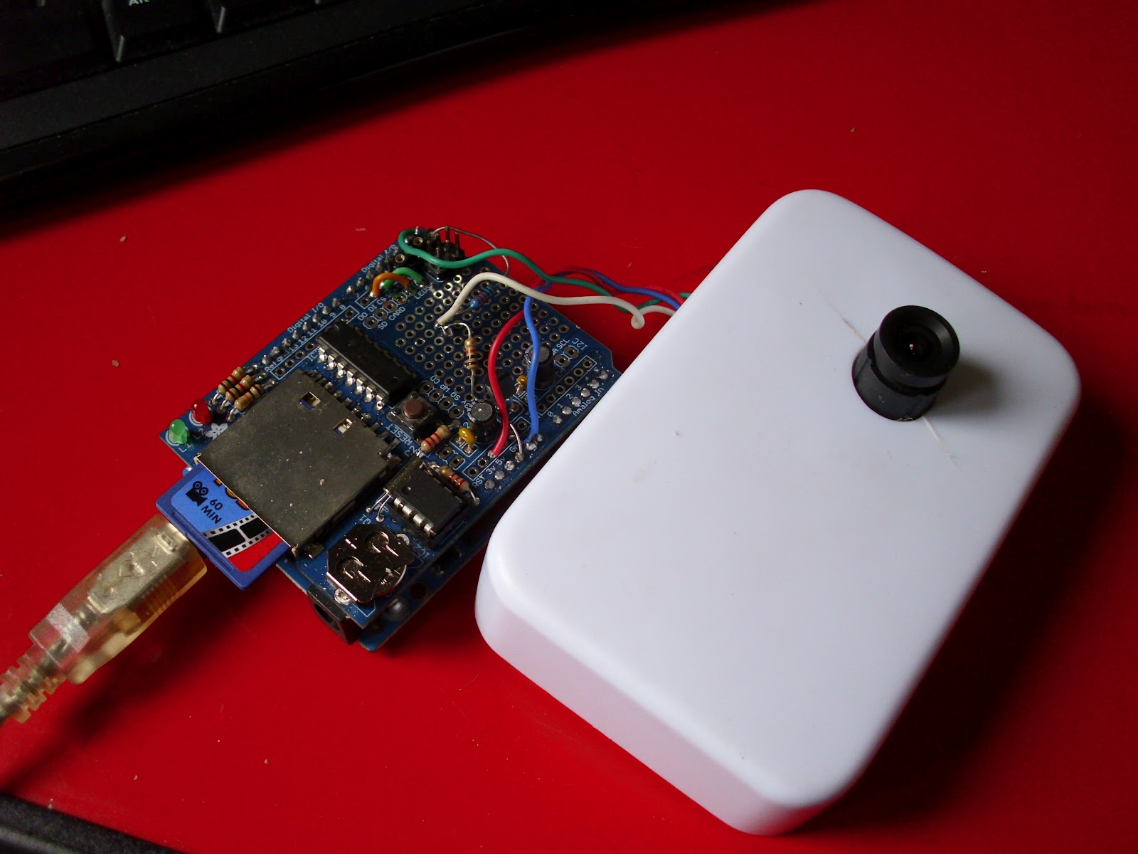 ArduinoConsultant: Caméra avec détecteur de mouvement