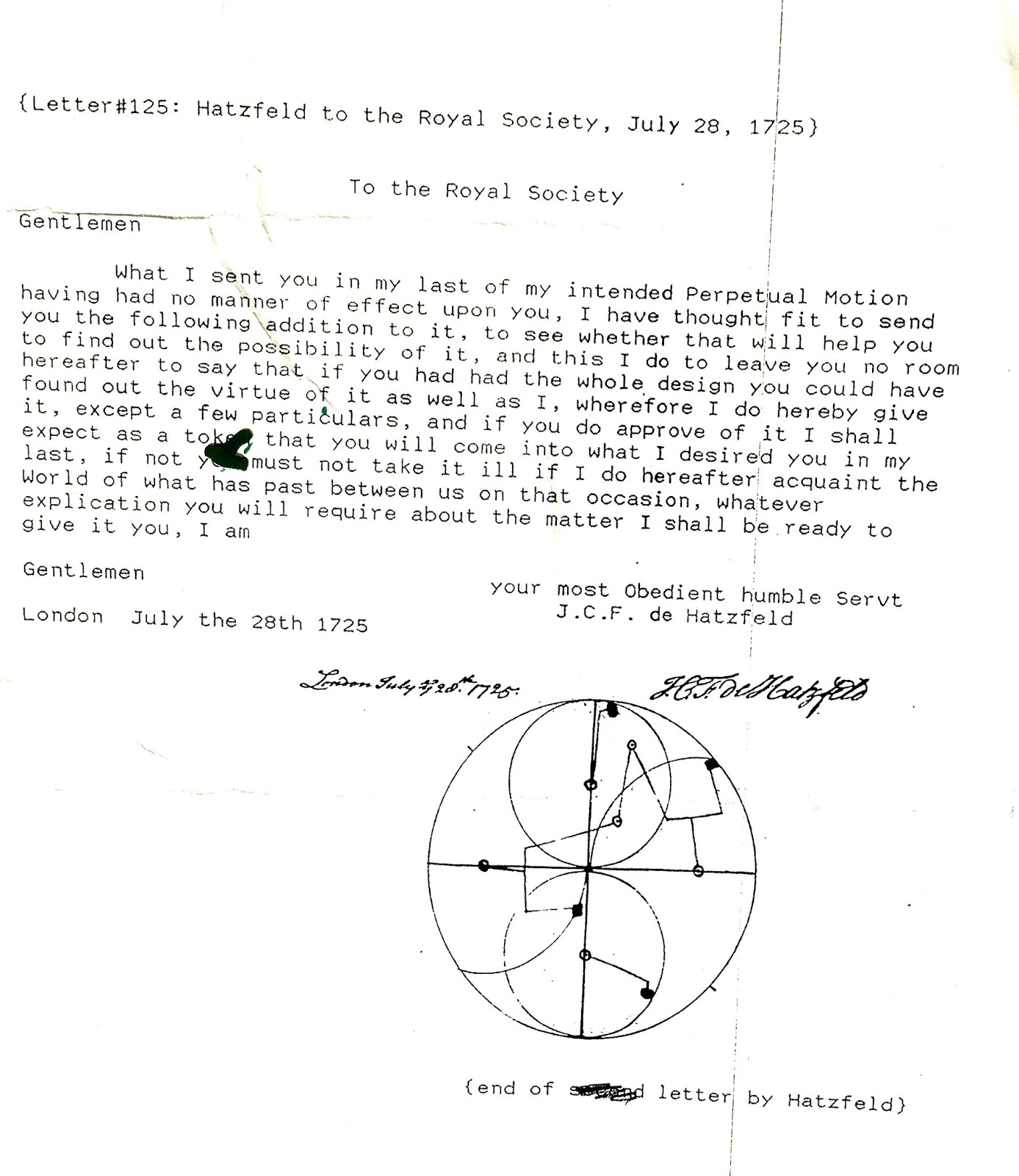 Bessler's Wheel and the Orffyreus Code: Johann Bessler - Random ...