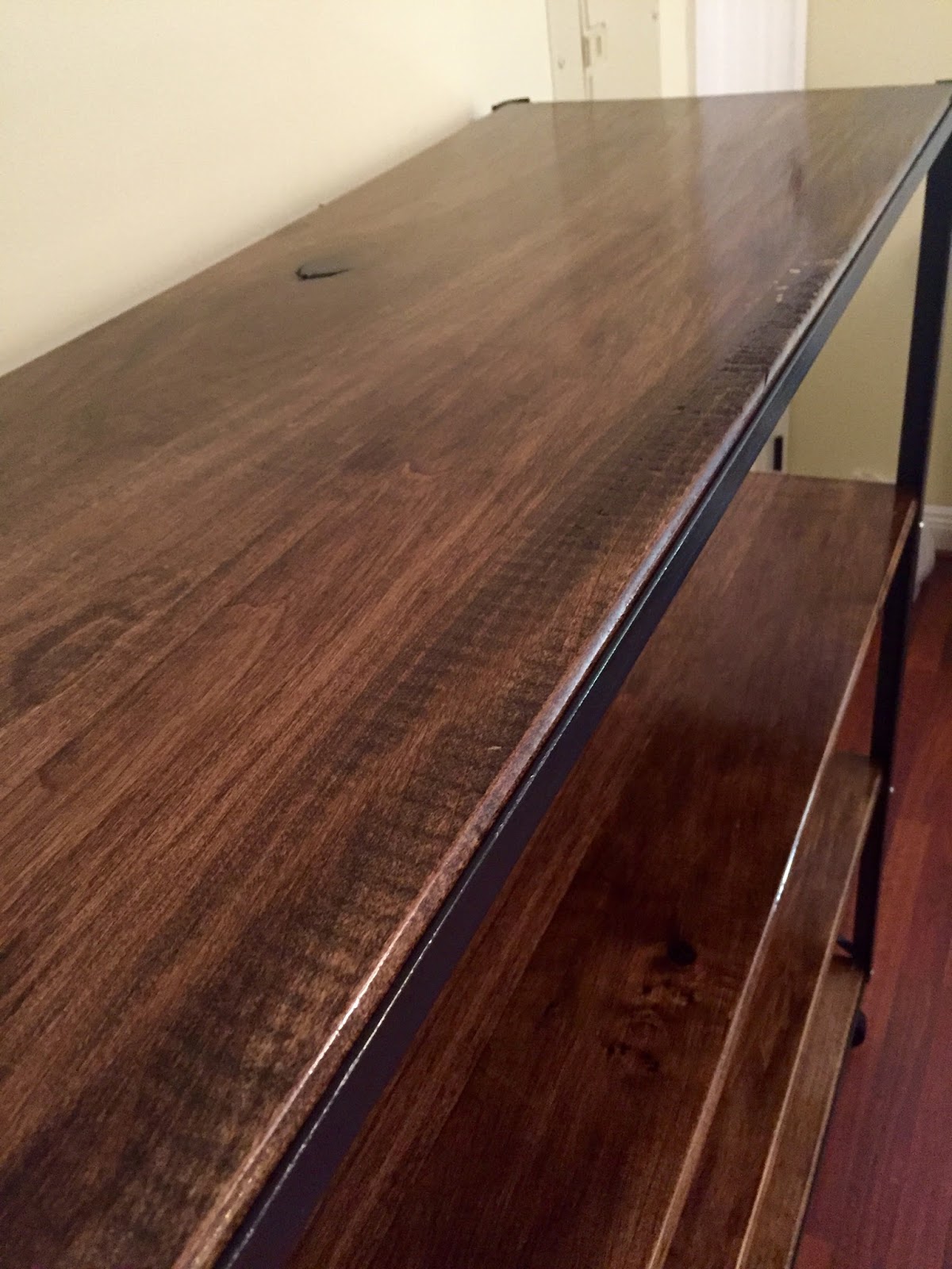 DIY Industrial Display Shelving Unit