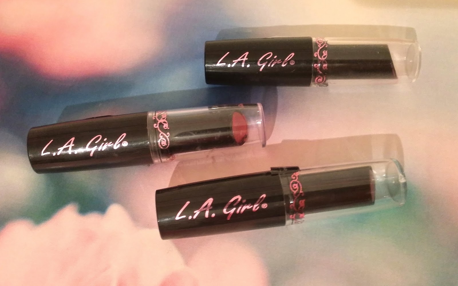 LA Girl Luxury Creme Lip Colour Lipsticks - Pink Daisy Loves