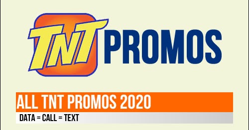 List of TNT Promos 2020 - Call, Text and Internet Data - LISTPH