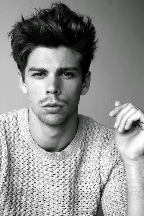 adamsapplelist : Model Feature- French Male model "Julien Leo Pasktier".