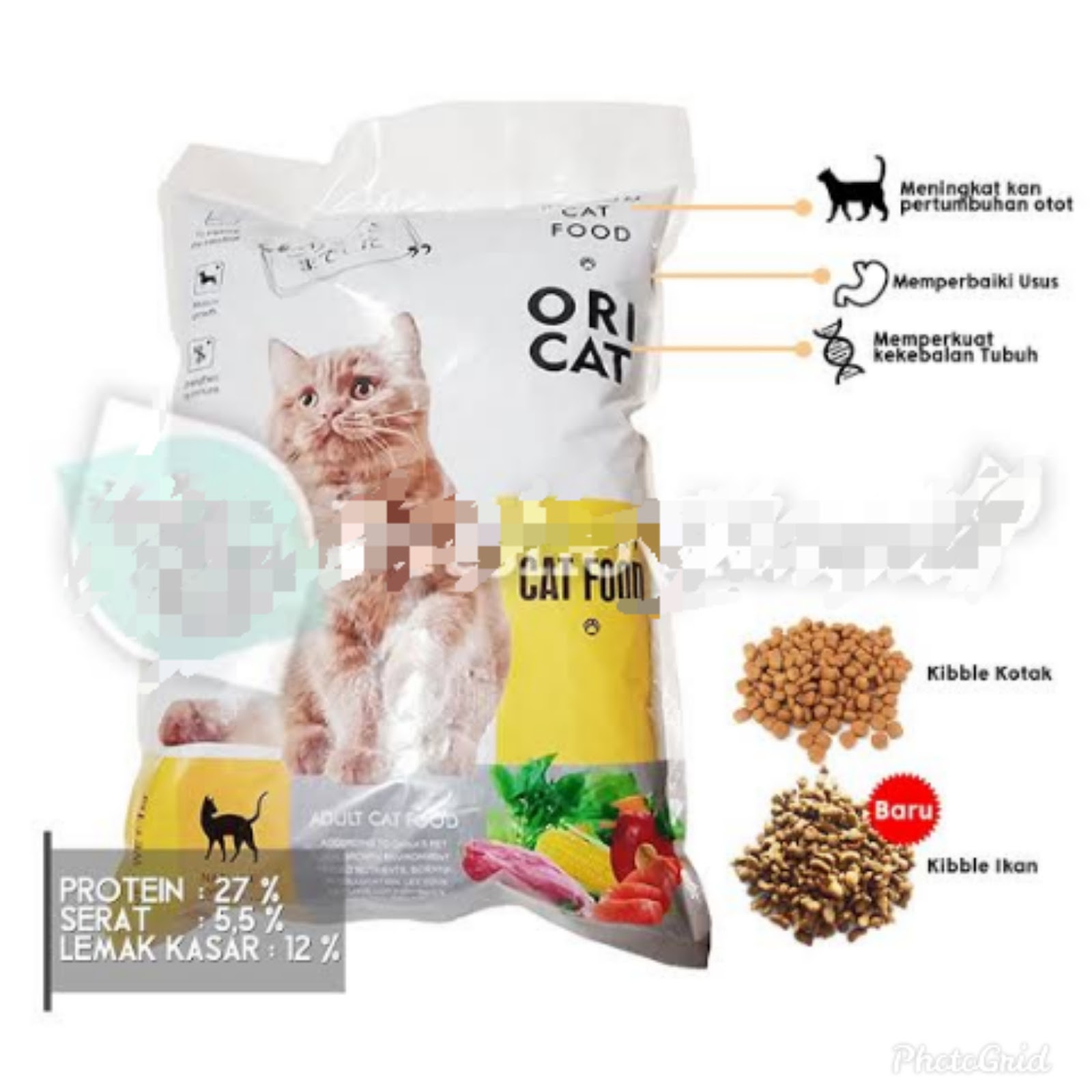 Let's talk about everything..: Review makanan kucing merk ori cat