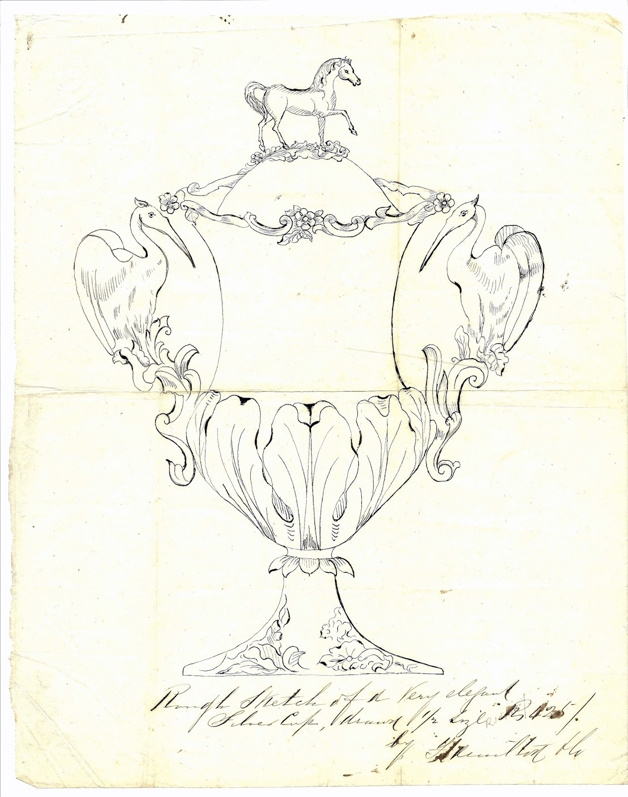 Indian Silver during the Raj: Silversmiths' Design Drawings
