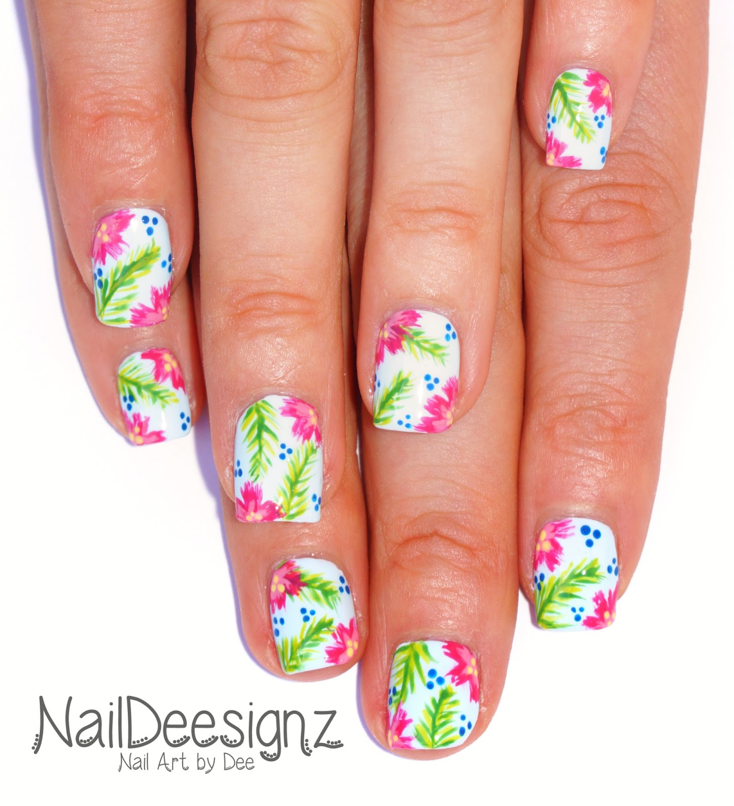 NailDeesignz: Tropical Nail Art
