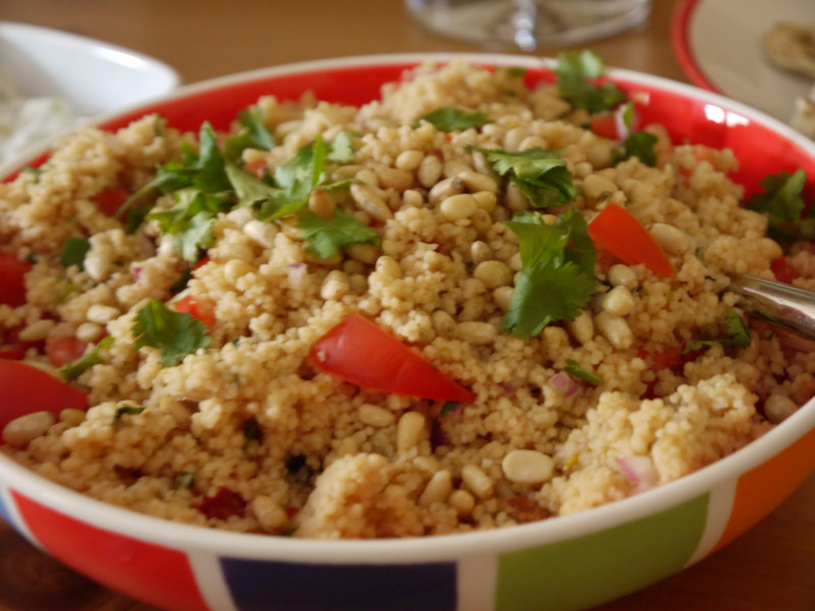 SUGAR & SPICE: Tomato & red onion couscous