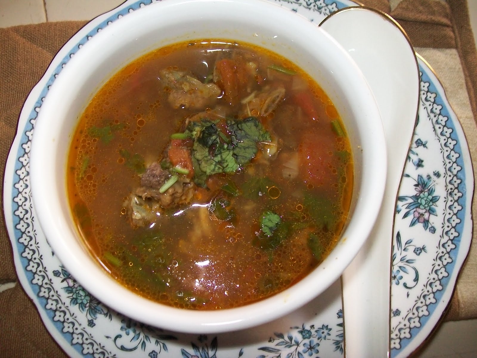 My Cooking Corner: Mutton Soup