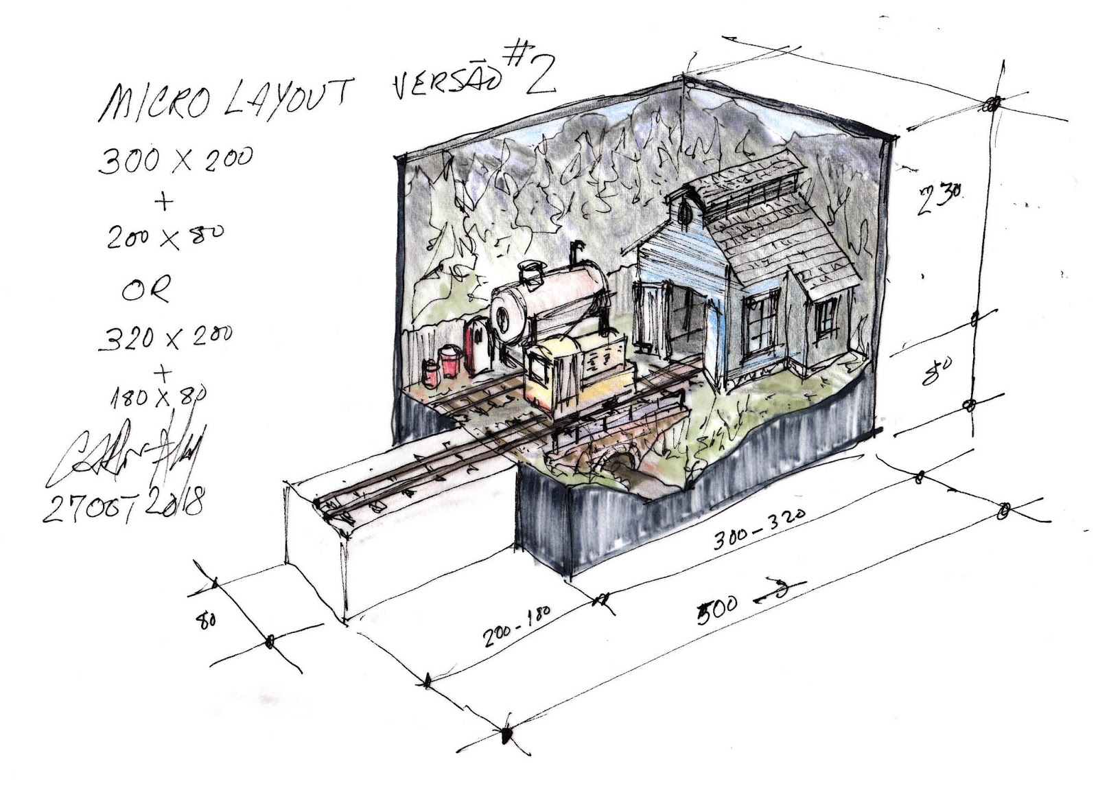 MICRO-LAYOUTS WITH NO TURNOUTS PART 2