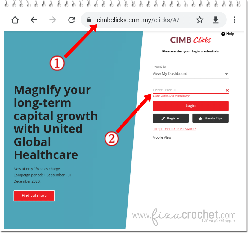 Cara Dapatkan Bank Statement Cimb Bank Melalui CimbClicks