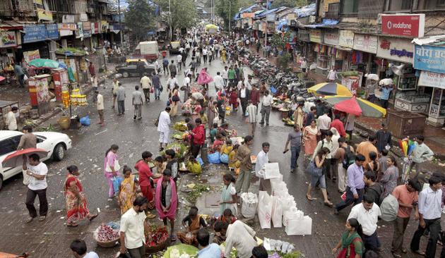 Round trip: Dadar- Crowded area of Mumbai