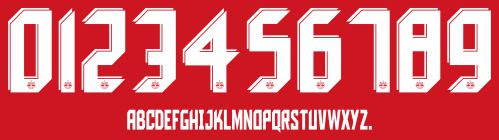 Red Bull Salzburg 2020-21 font