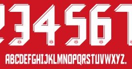 Red Bull Salzburg 2020-21 font