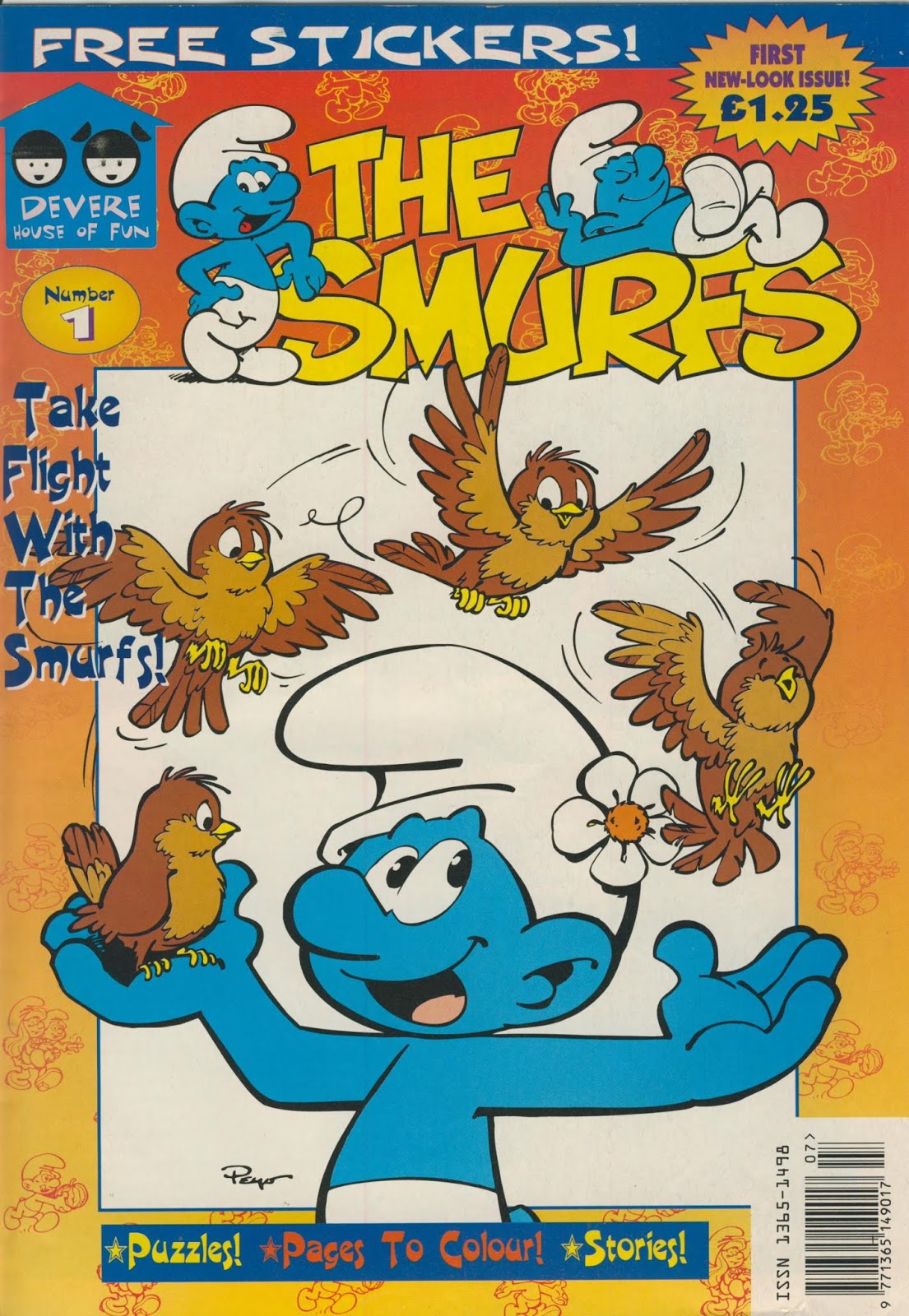 Boys Adventure Comics: The Smurfs comics - 1996/7