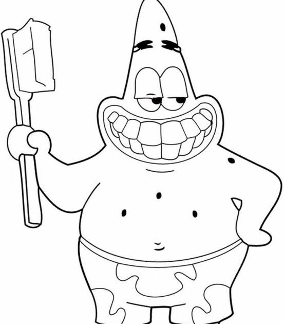 Patrick Coloring Pages ~ Coloring Print