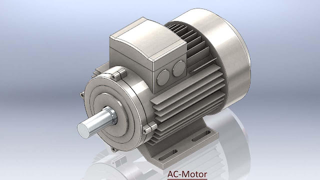 3D Solid Modelling Videos: AC-Motor (SolidWorks 2015 Tutorial)