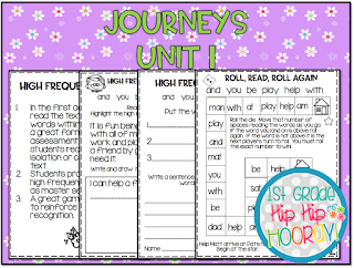 1st Grade Hip Hip Hooray!: Journeys Common Core Unit One