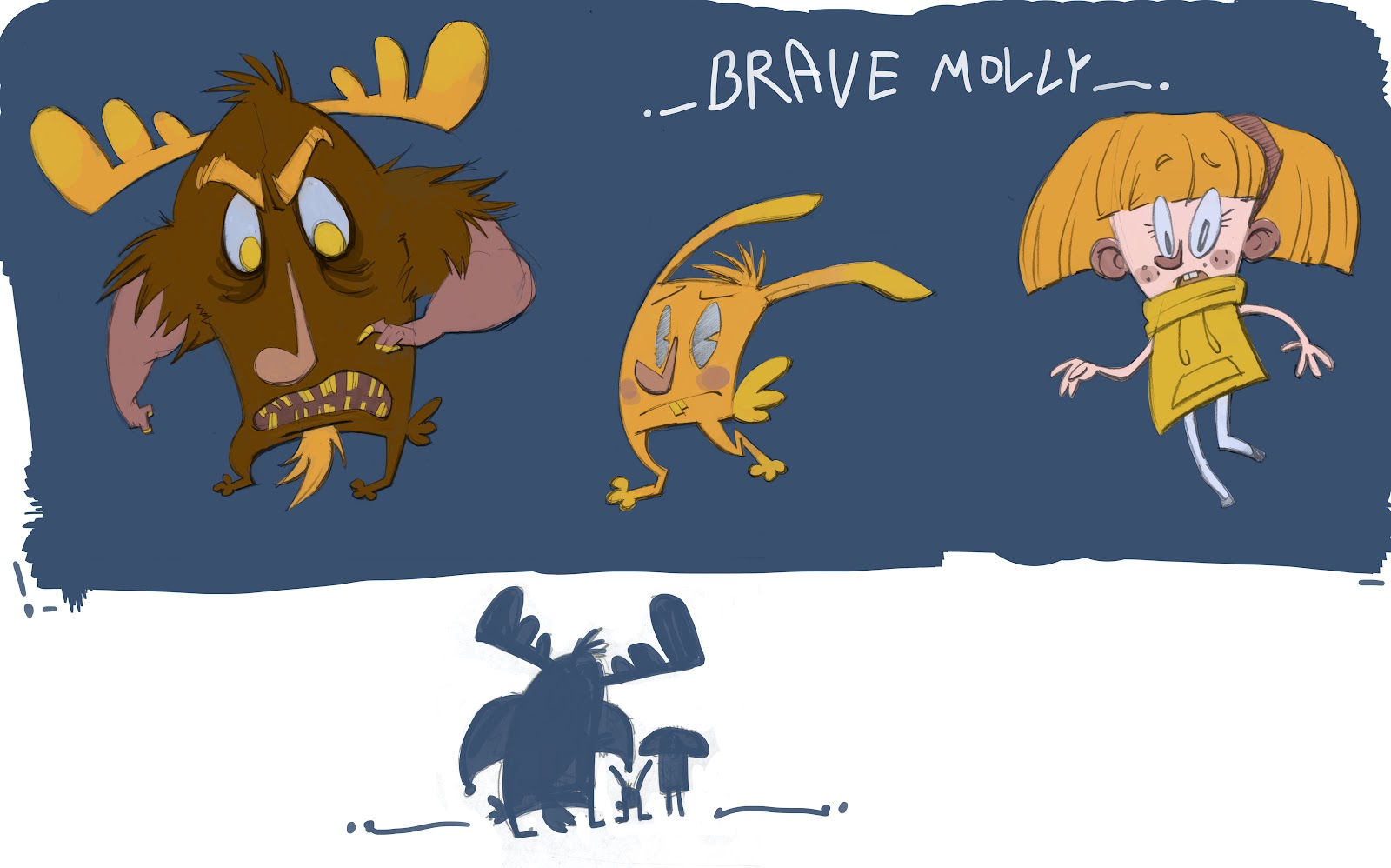 Dorte Flensted Jensen: Character Design: Brave Molly
