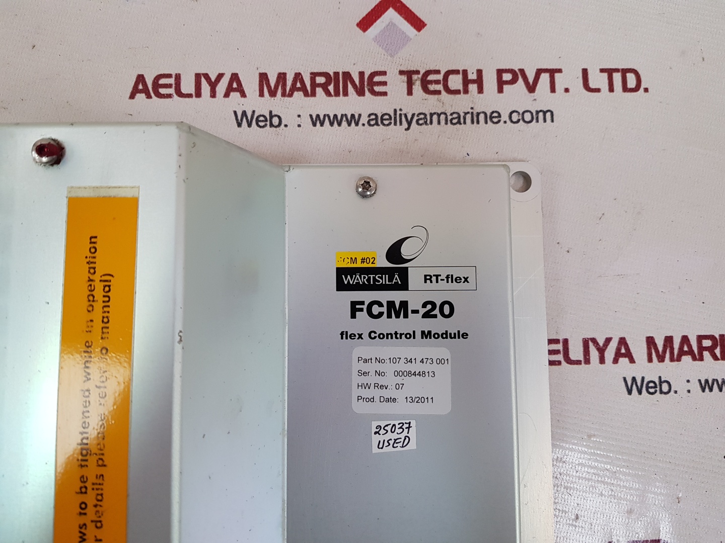 WARTSILA FCM-20 FLEX CONTROL MODULE - Aeliya Marine