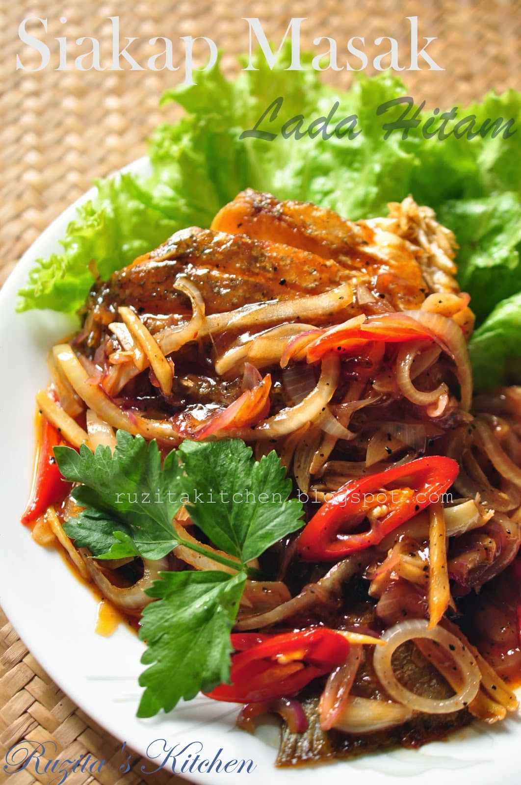 SIAKAP MASAK LADA HITAM