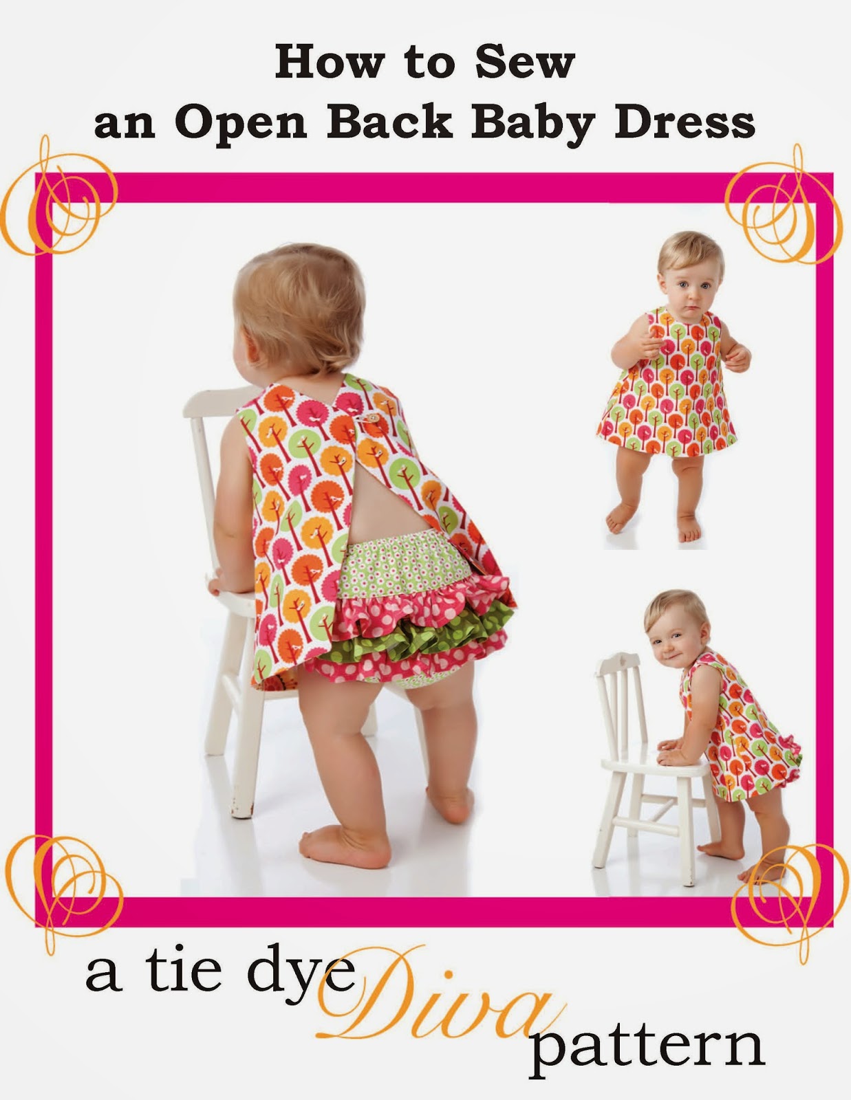 Year Of Dresses: Open Back Baby Dress