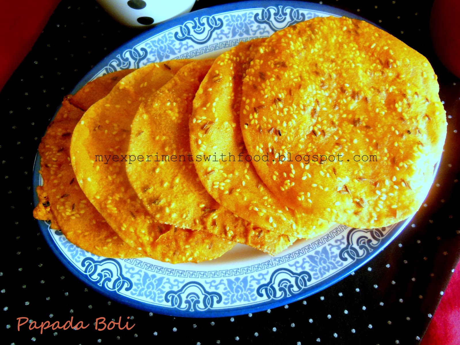 My Experiments With Food: Kerala style Deep Fried Masala Papad/ Kerala ...