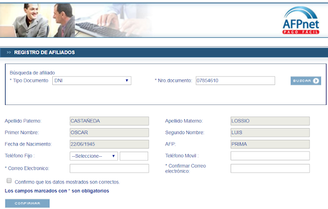 ¿Cómo saber a cual AFP estoy afiliado? ~ Es mi Perú