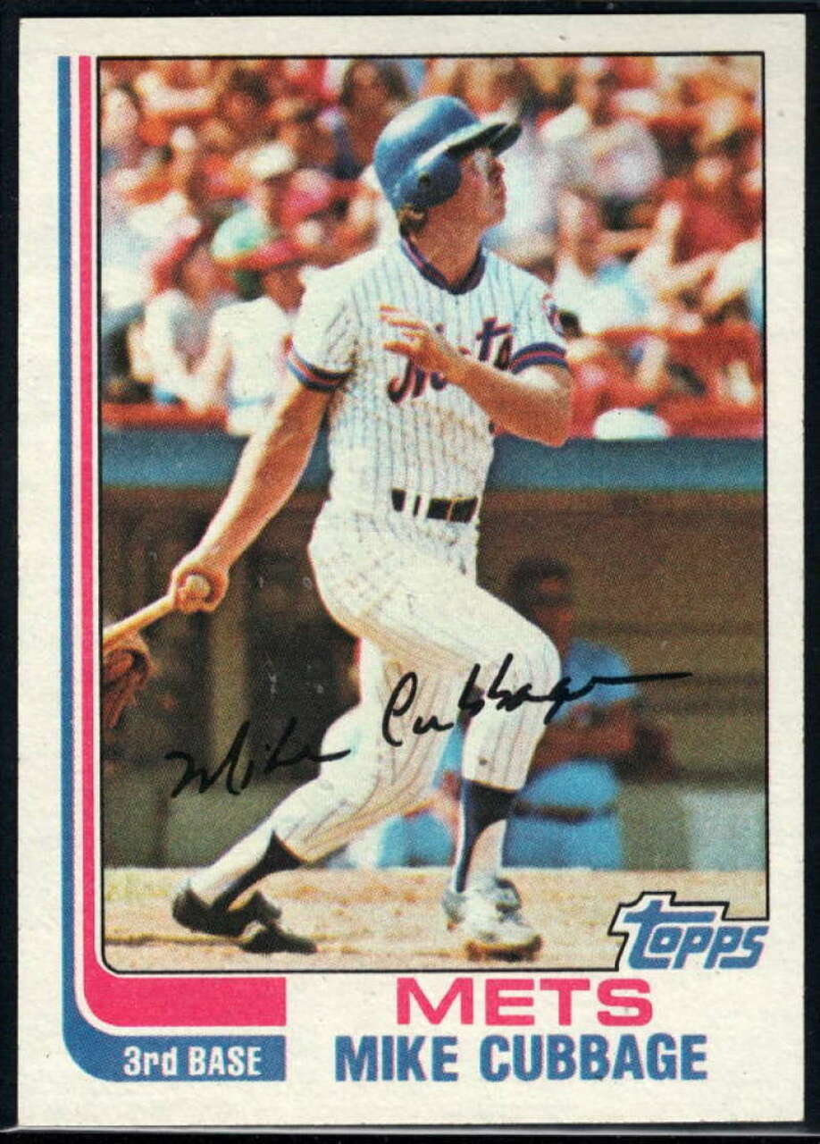 Former Mets Player / Coach & Manager: Mike Cubbage (1981-1991)