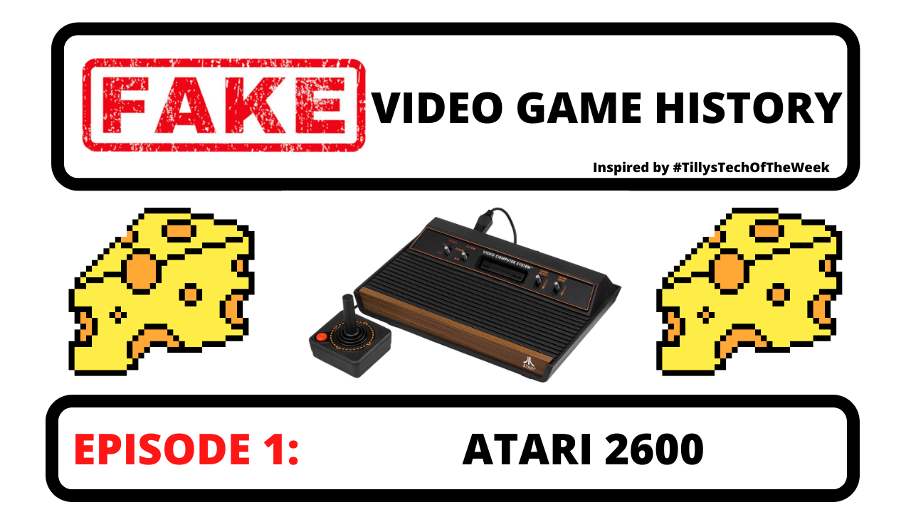 🕹️🧀 Fake Video Game History | Episode 1 | Atari 2600 | "Nolan Bushnell ...