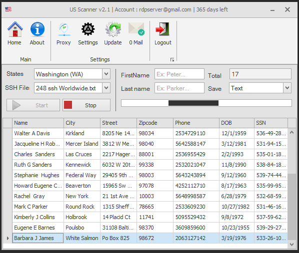 USA Fullz Scanner | NewBie _ BloGGer