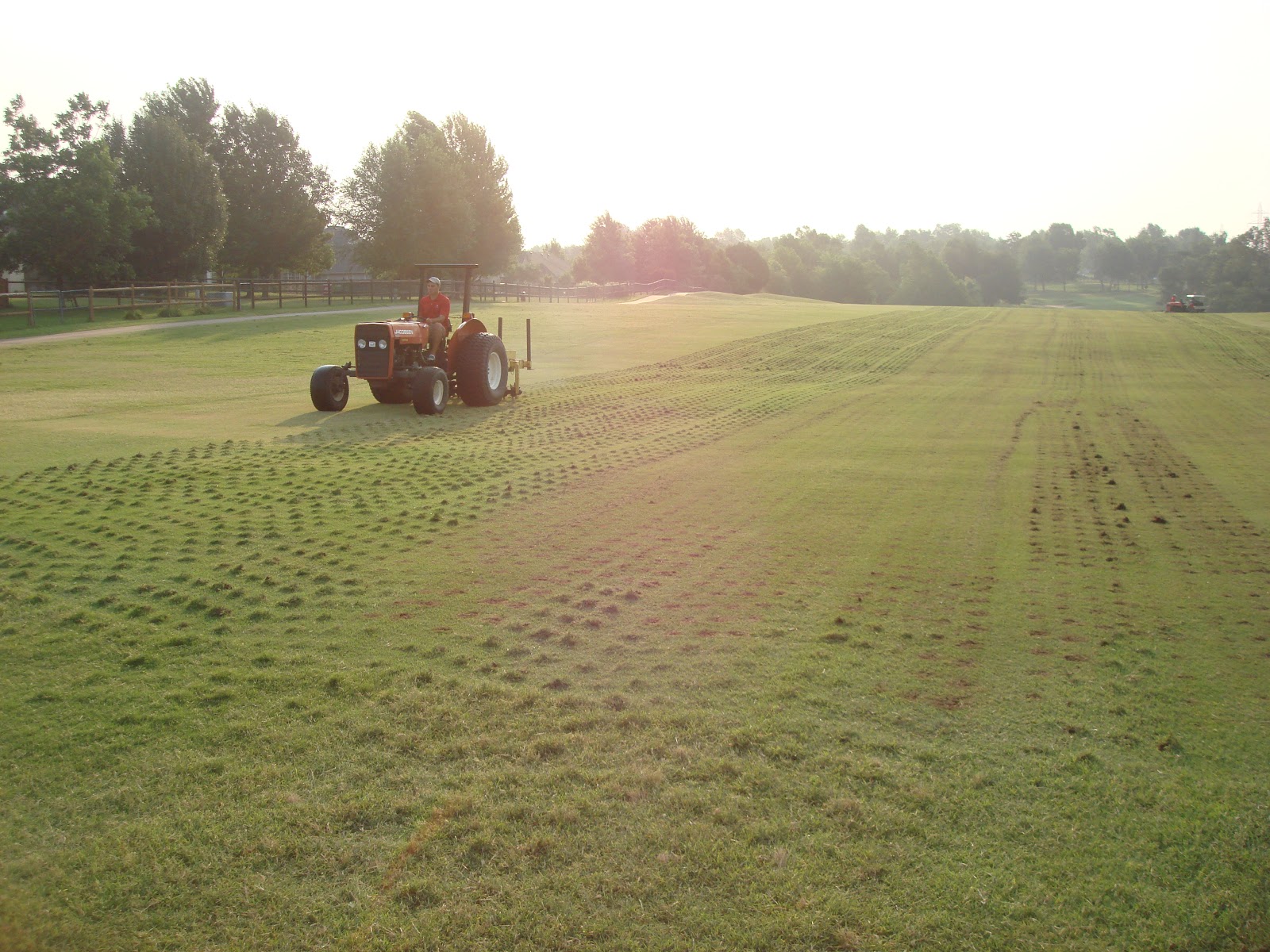 Grounds Department Blog: Fairway Slicing
