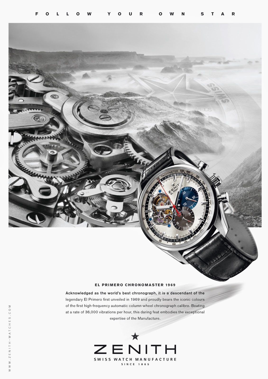 Height of Horology: Zenith Advertising