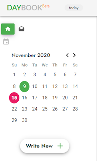 Apps for Writers: How to Use Daybook