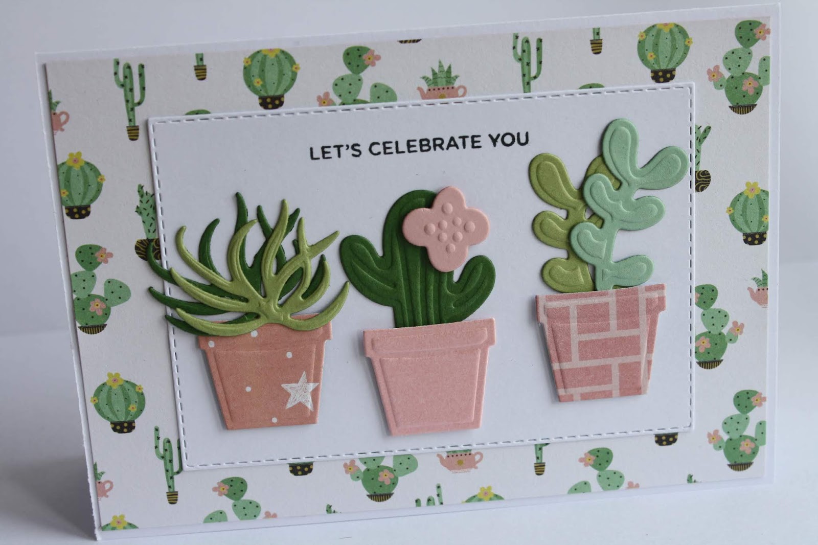 All Things Pretty Craftee: Daring Cardmakers - Prickly Summer