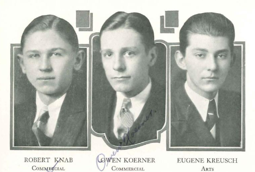 Under The Nut Tree Genealogy: Chaminade High School, Class of 1930