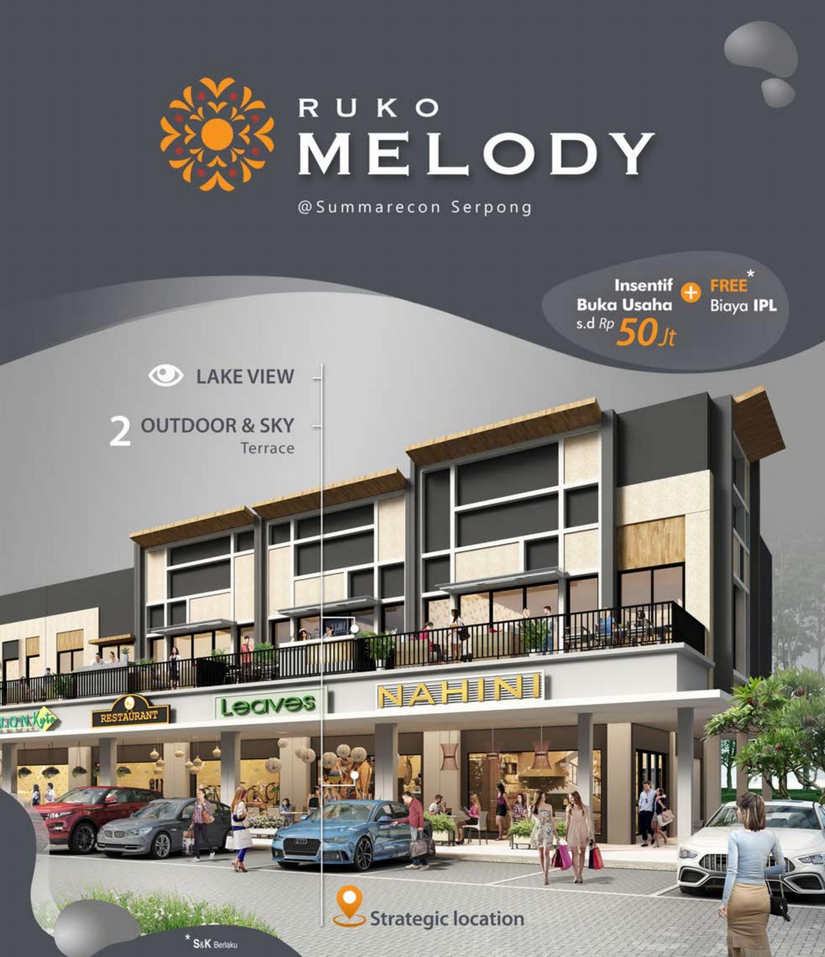 Ruko Melody Summarecon Serpong View Danau Harga Mulai 1.8M - Analis ...