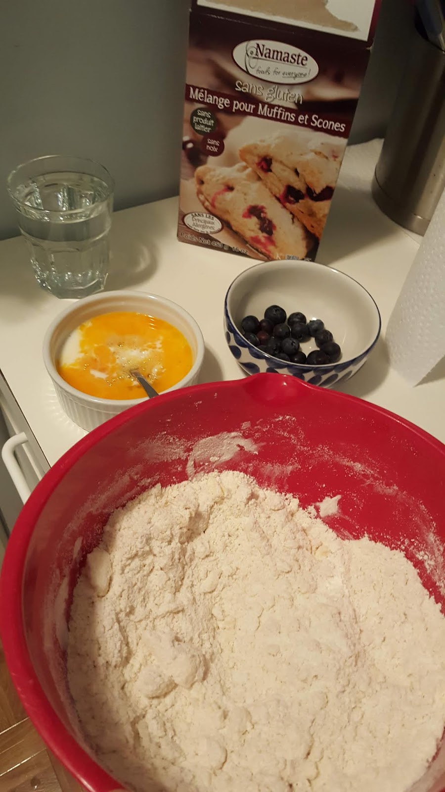 Recipe: Namaste Foods Scone and Muffin Mix, Nut-Free, Gluten-Free