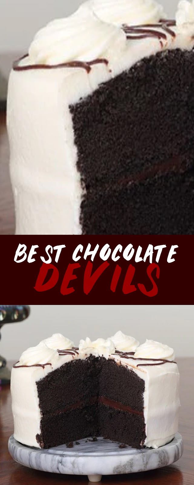 Best Chocolate Devils #cakes #chocolatecakes - House Recipes & Home Decor