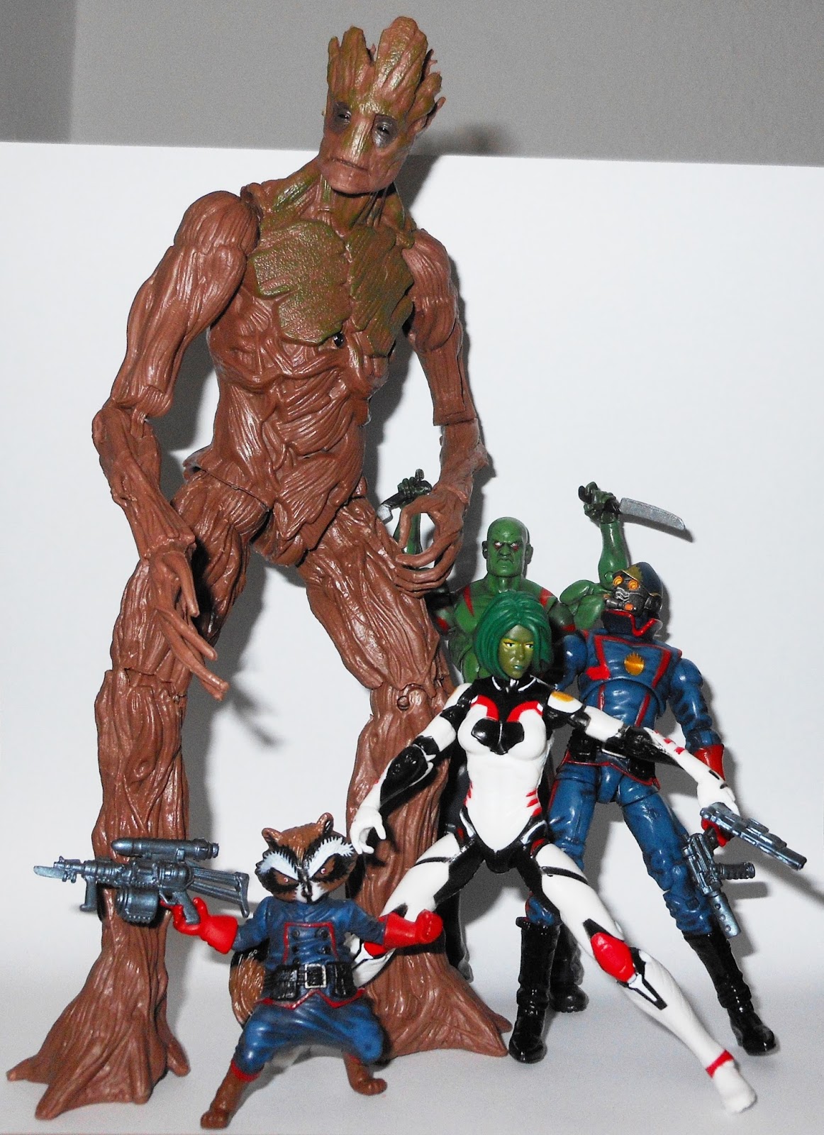 Figuras de Acción A Go-Gó: GROOT (MARVEL LEGENDS BOOTLEG)