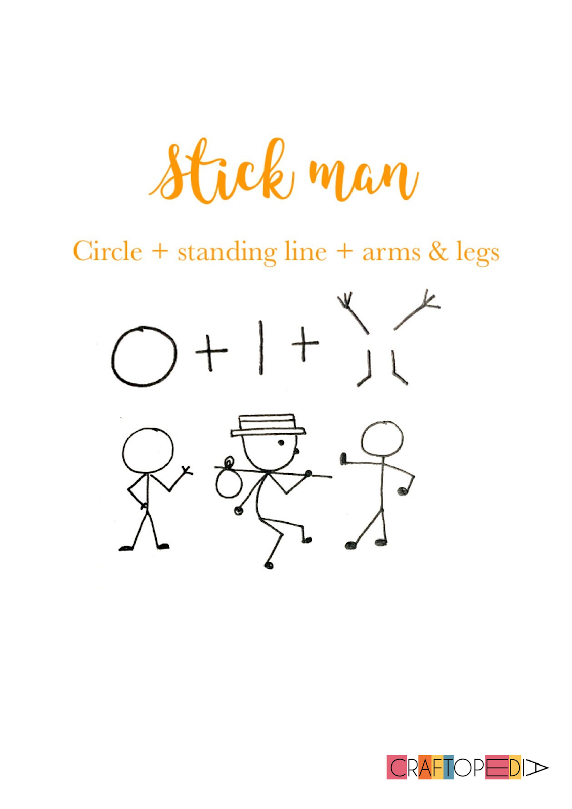 Stick-man doodle - craftopedia