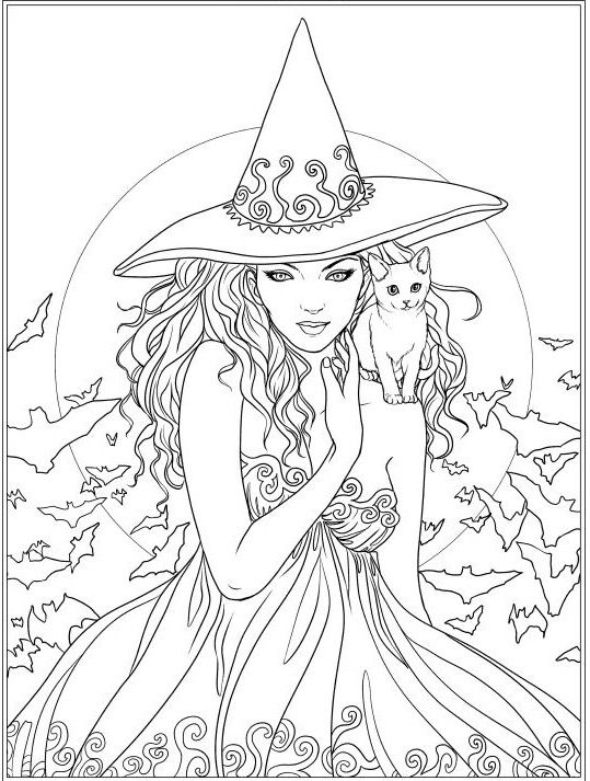 Coloring Pages Witches ~ Coloring Pages