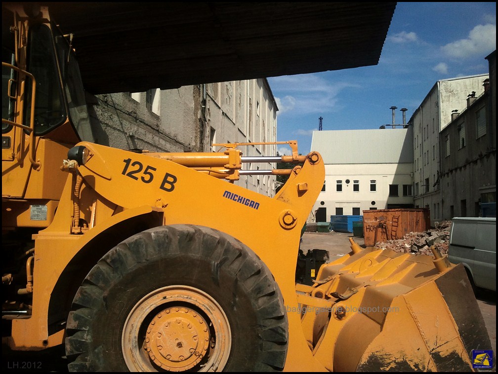 Bagger Galerie Construction Machines: Michigan 125 B Radlader / Wheelloader